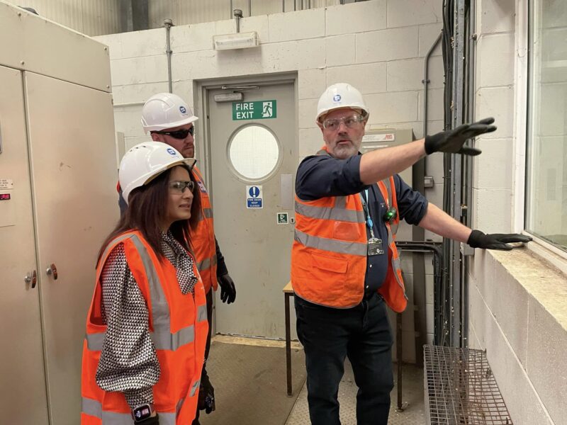 Visit to Southern Water’s Sewage Treatment Centre at Motney Hill ...